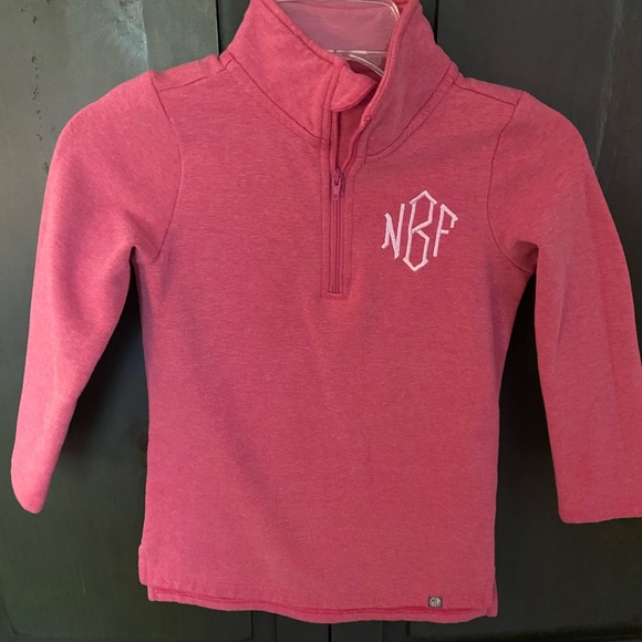 marley lilly | Shirts & Tops | Marley Lilly Girls Quarter Zip With Nbf ...